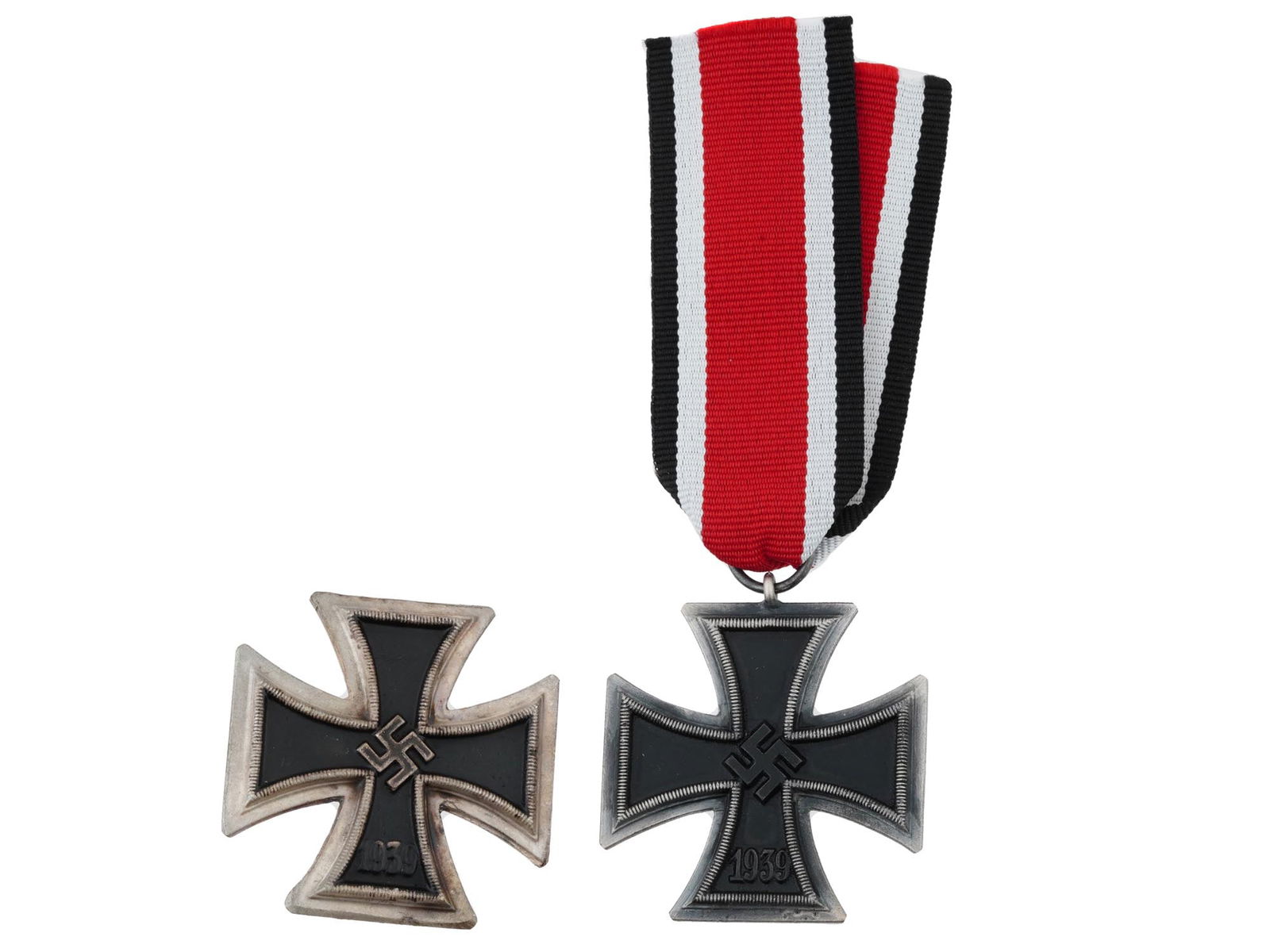 Wwii Model Nazi German Iron Crosses 1st And 2nd Classes Auction