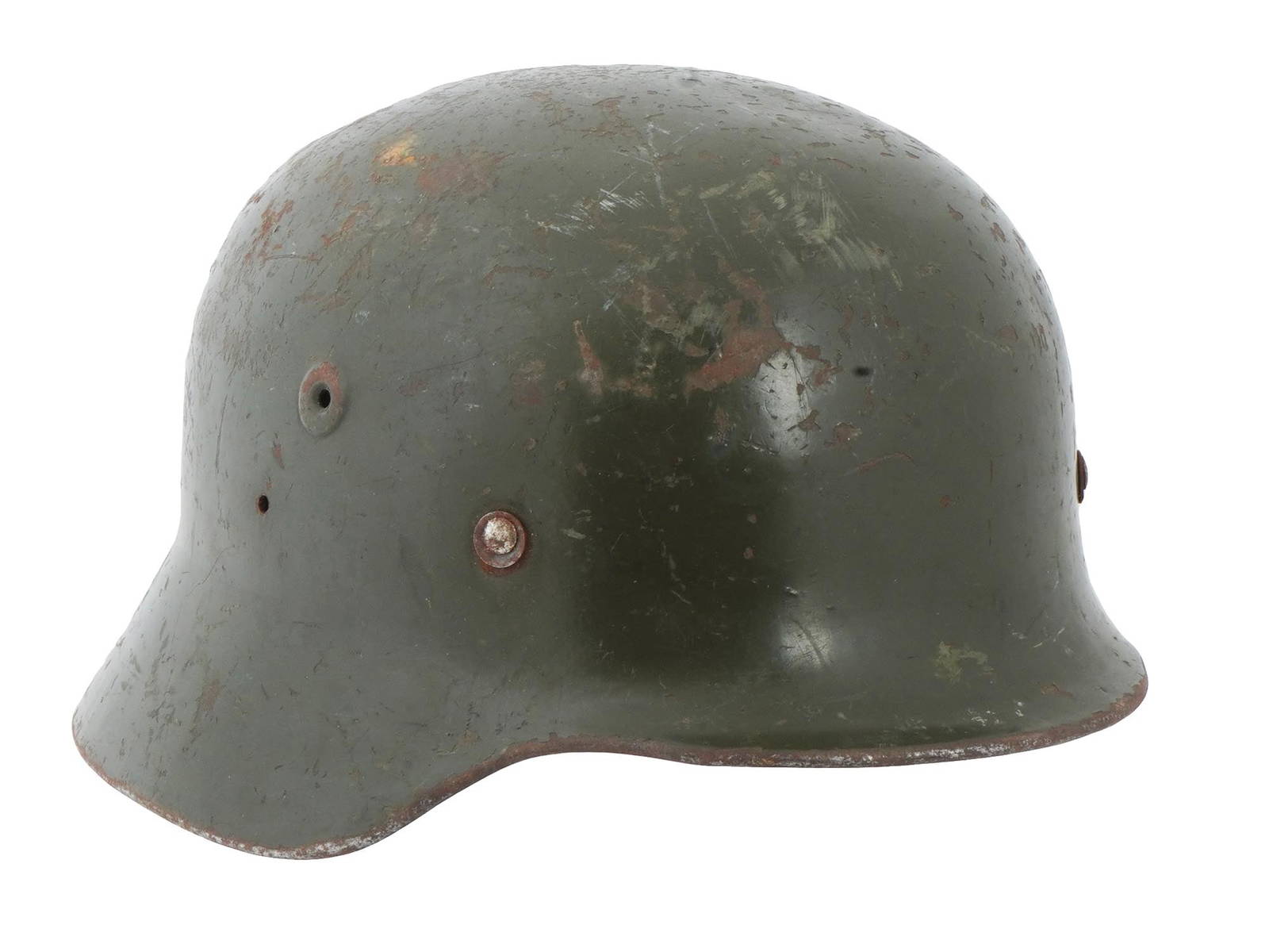 Wwii Type Nazi German Military Steel Helmet Stahlhelm Auction