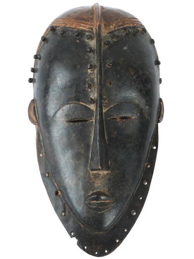 West African Ivory Coast Bete People Tribal Wooden Mask