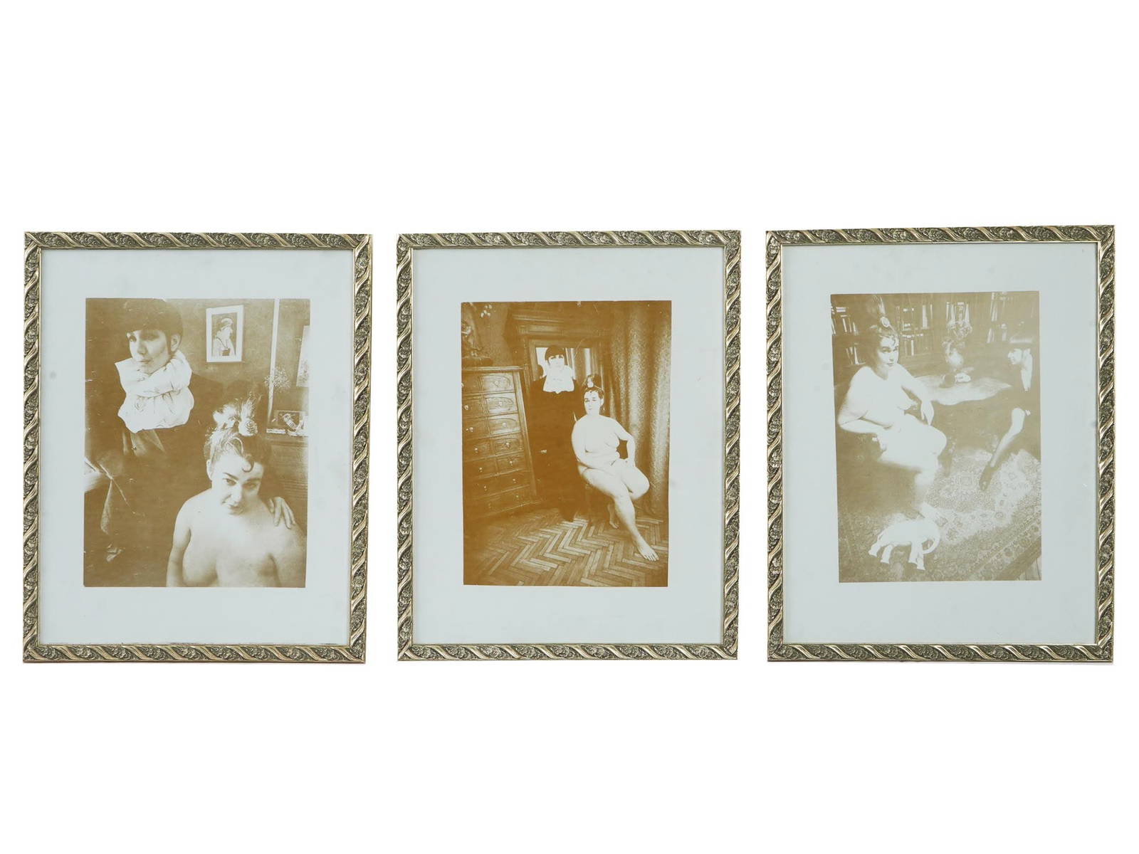 Russian Vita Buivid Metal Photos Artist And Model Auction