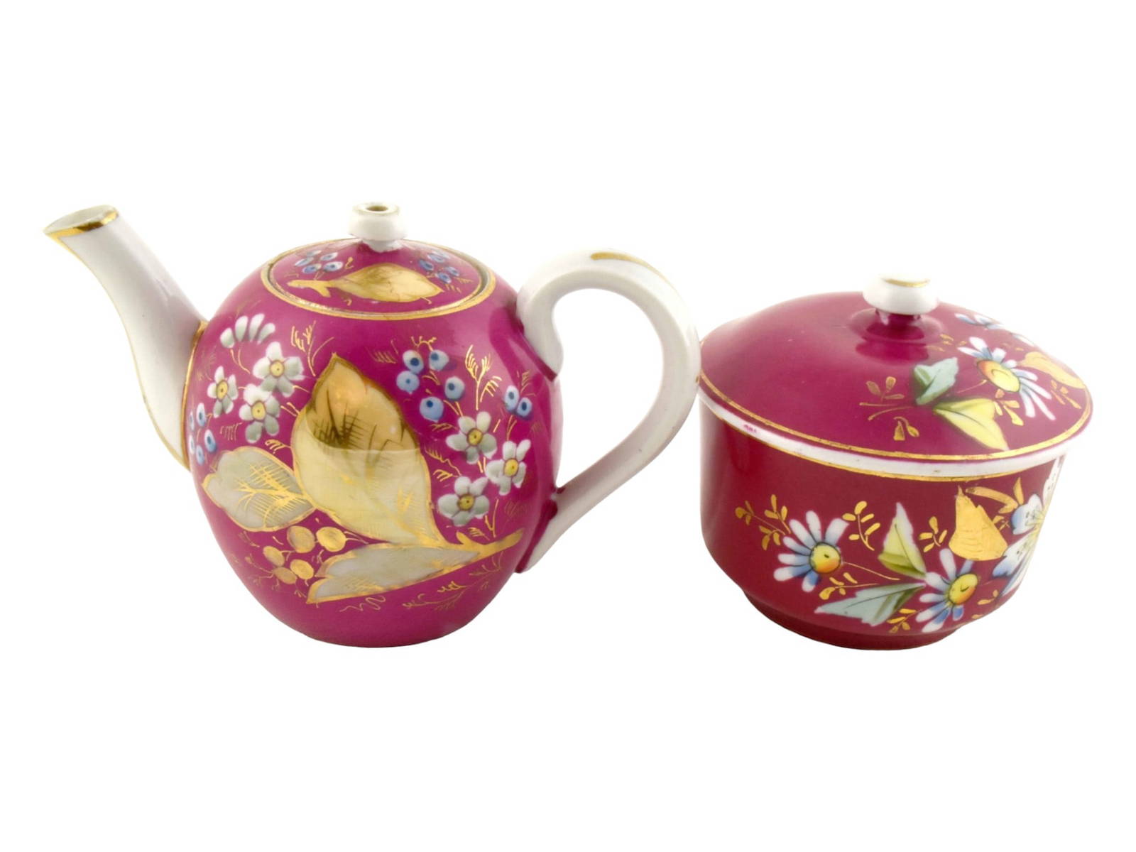 Imperial Russian Porcelain Tea Set By Kuznetsov Auction