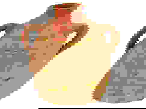 Ancient Roman Period Terracotta Jar Decorated With Rims Auction