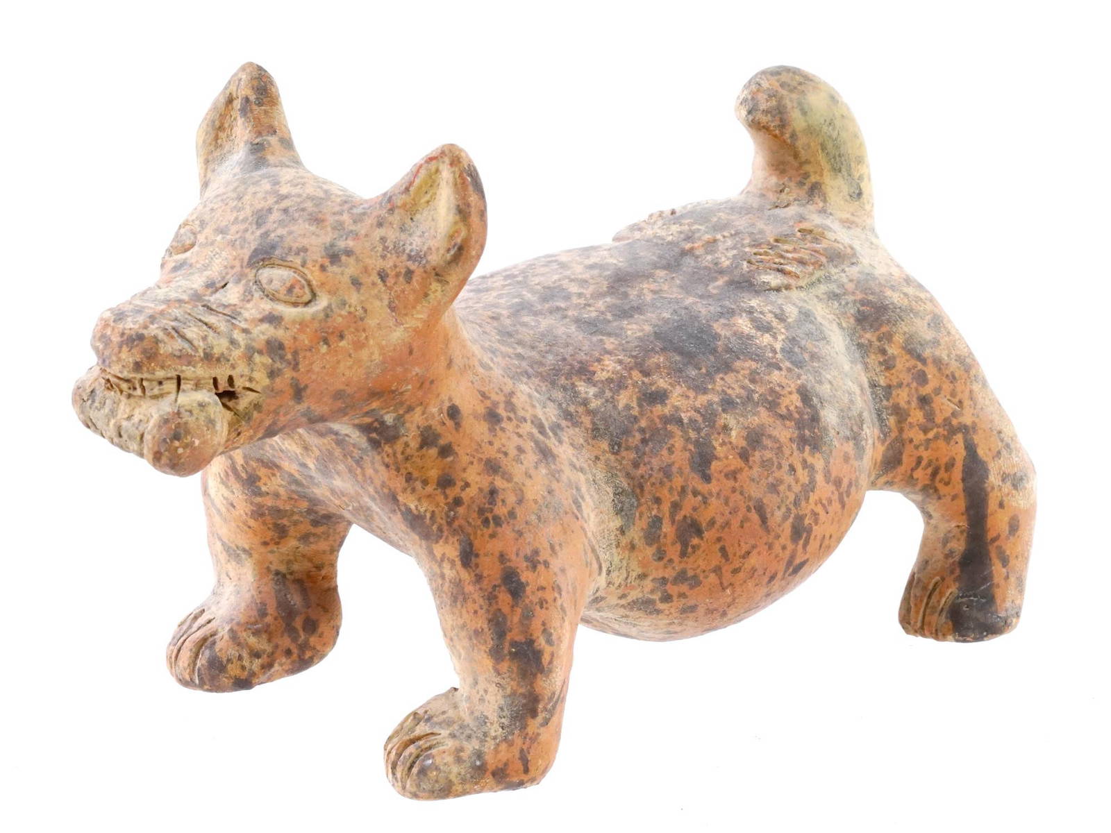 Modern Pre-columbian Style Colima Culture Ceramic Dog Auction