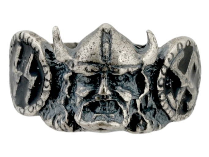 Wwii Model German Waffen Ss Division Wiking Silver Ring