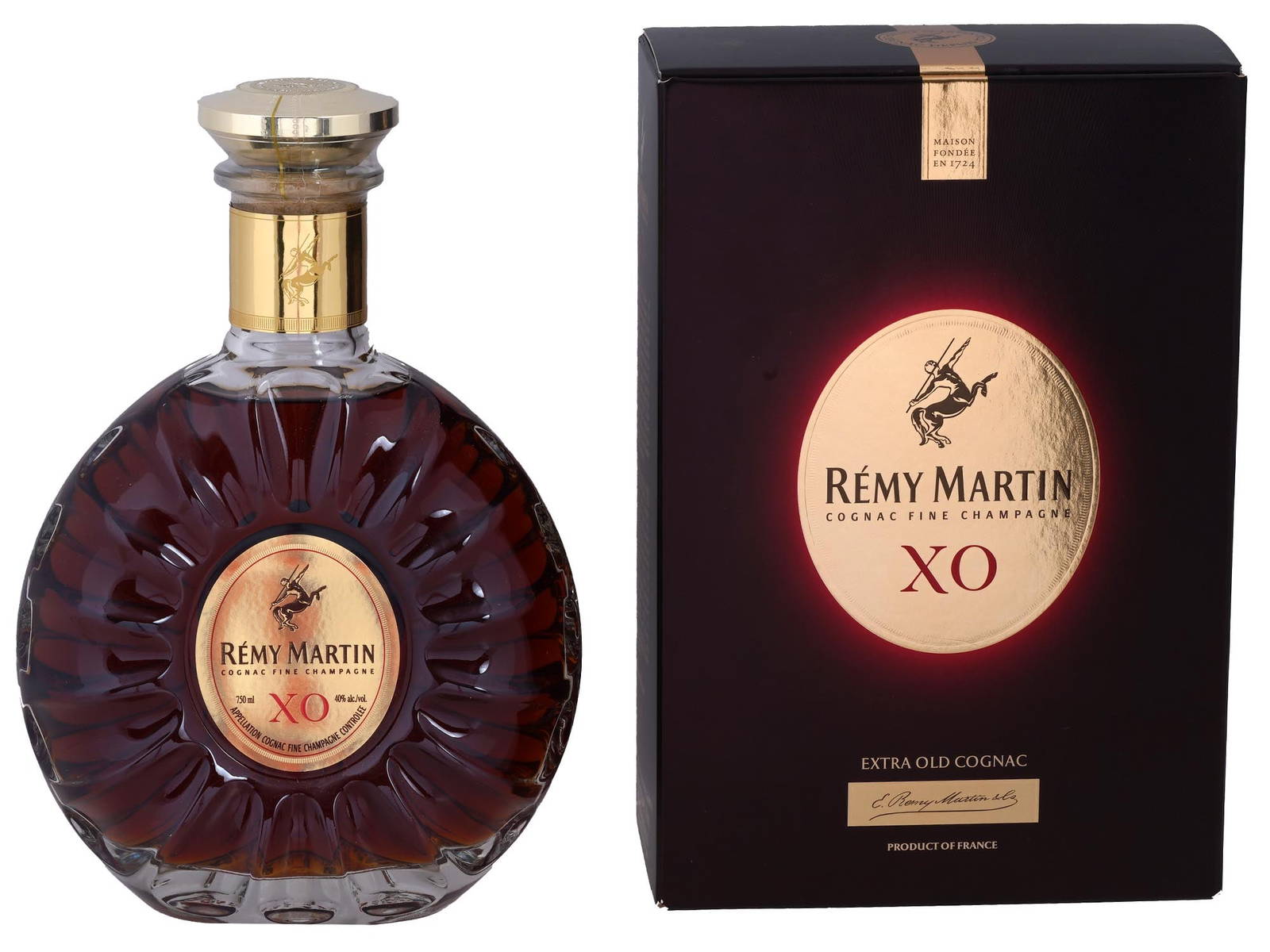 French Remy Martin Xo Fine Champagne Cognac Iob Auction