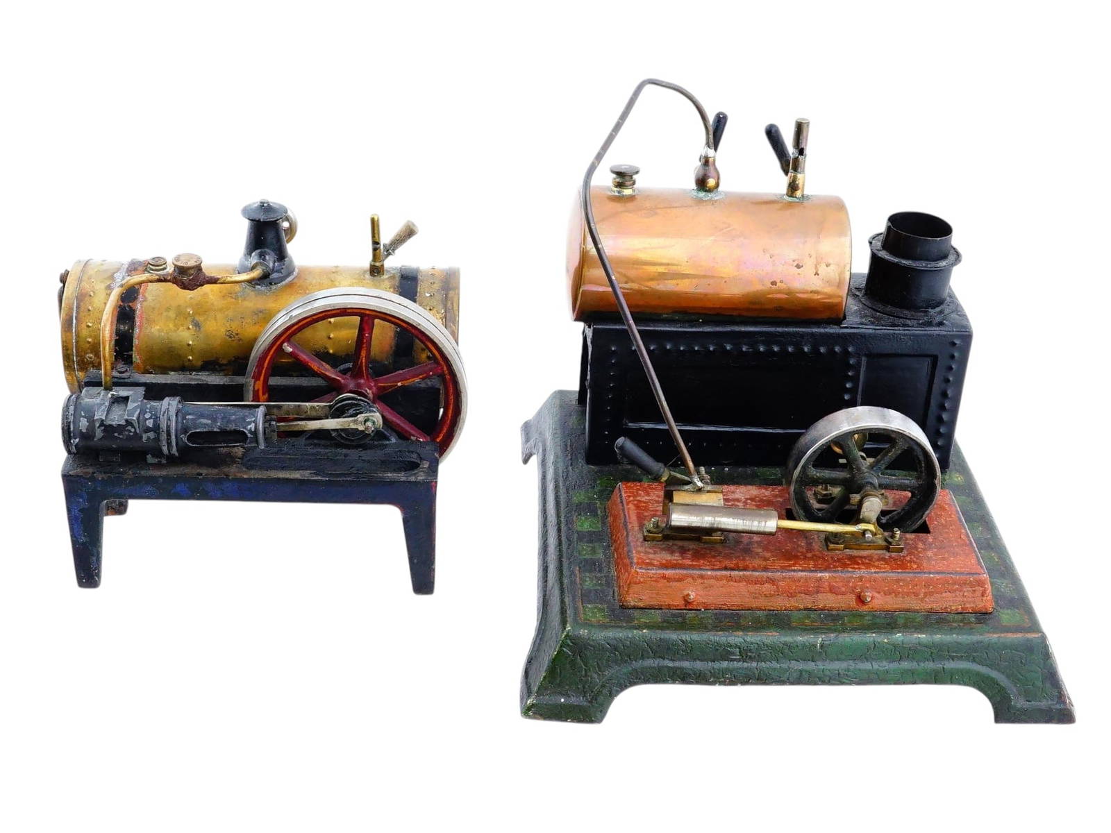 Antique German Bavarian Bing Steam Engine Models Auction