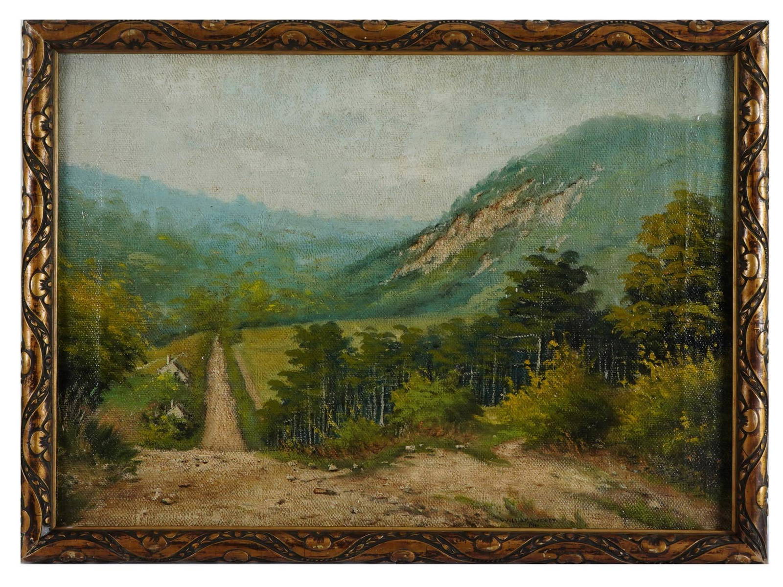 American Landscape Oil Painting Signed William Wendt Auction