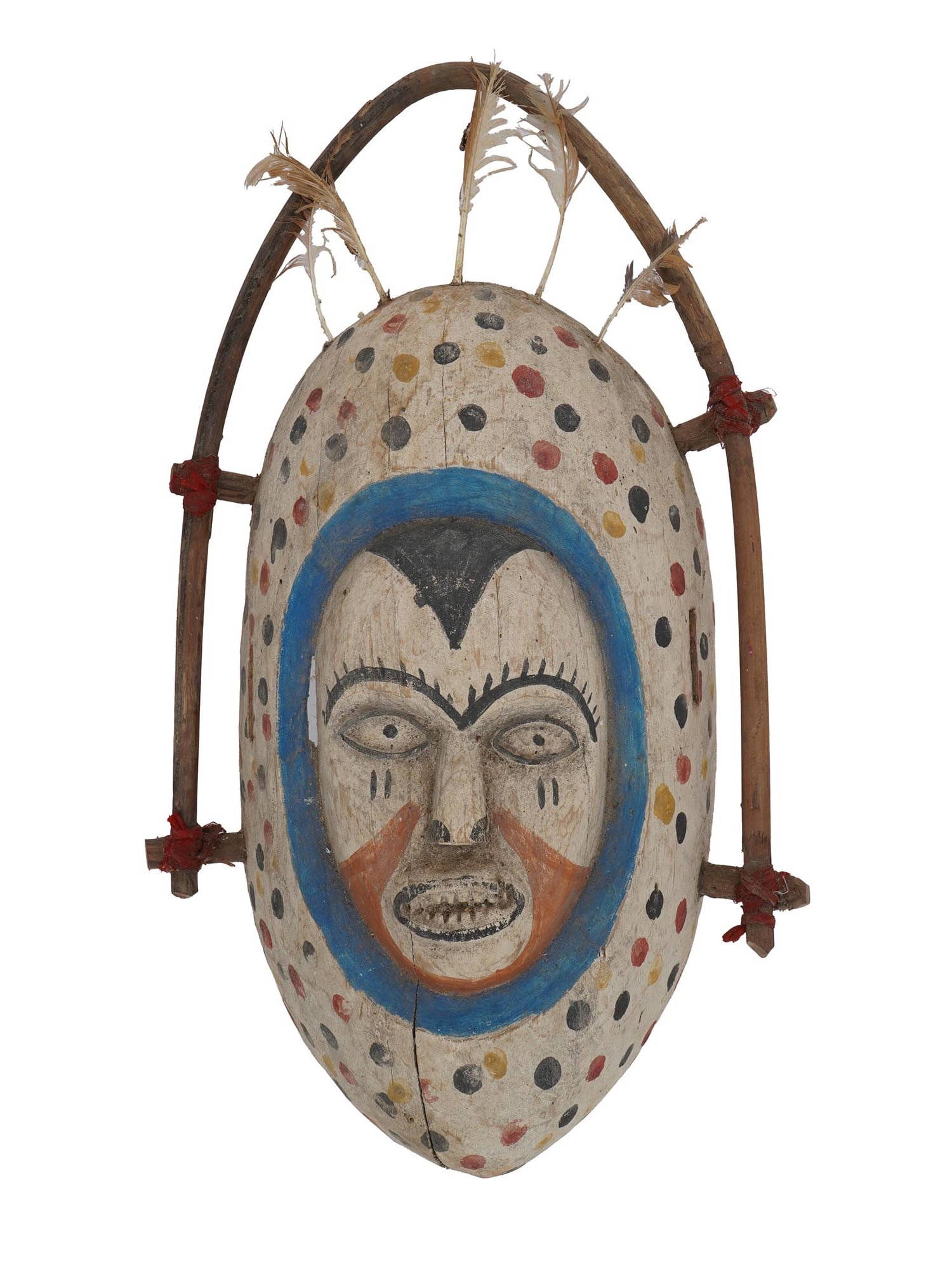 Southwestern Alaskan Yupik Eskimo Shamans Wooden Mask Auction