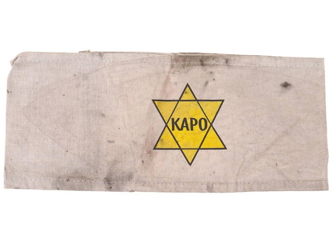Ww Ii Holocaust Nazi Concentration Camp Kapo Armband
