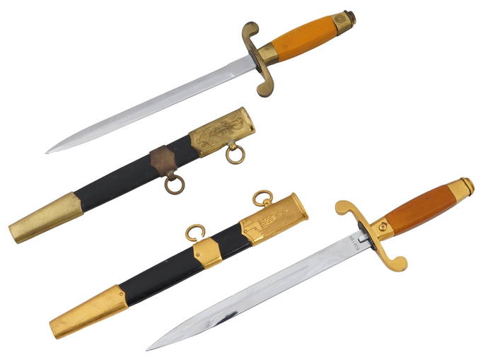 Russian Soviet Naval And Army Daggers With Scabbards