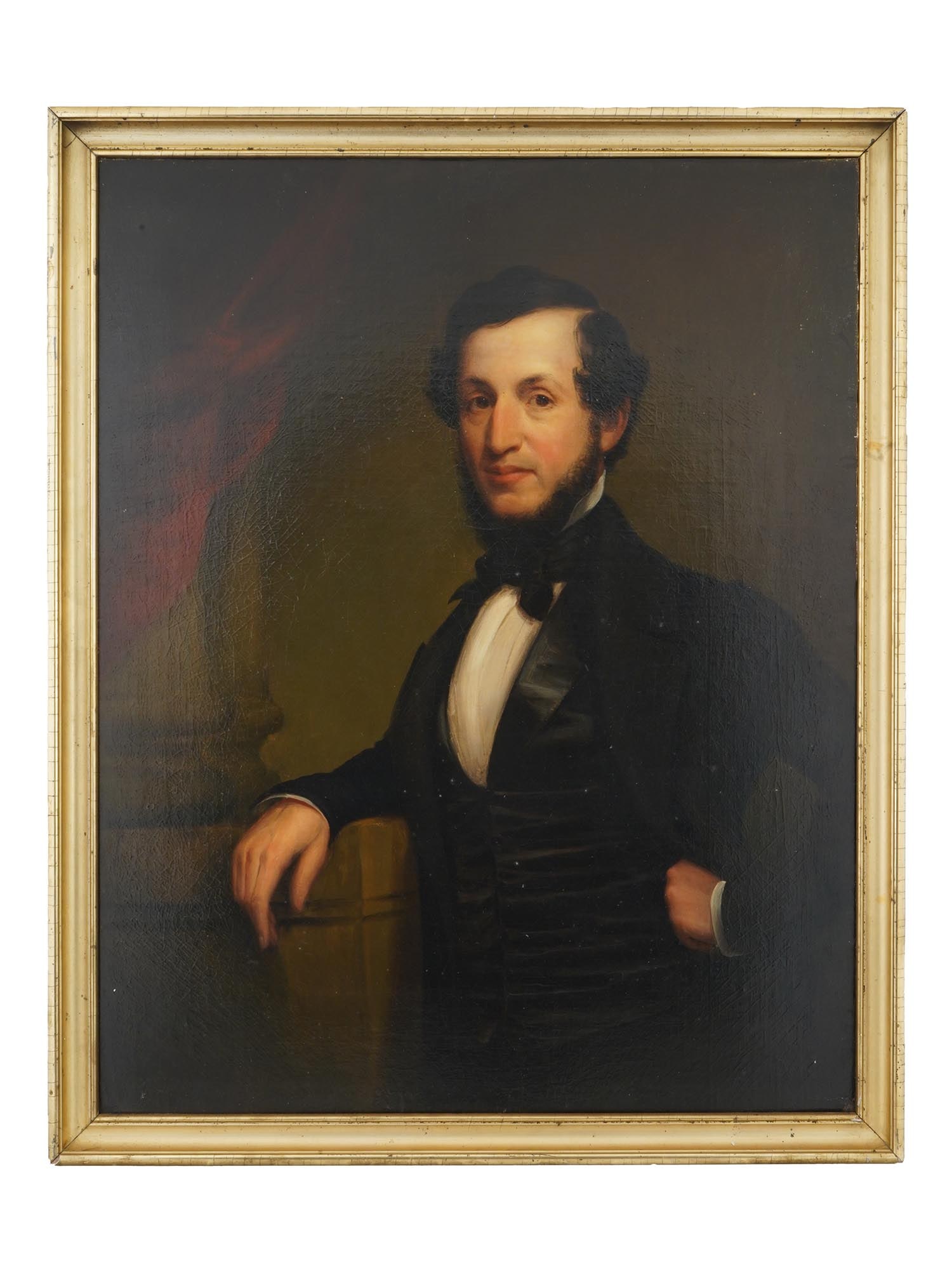 Alvan Clark Antique 19th C American Oil Painting Auction