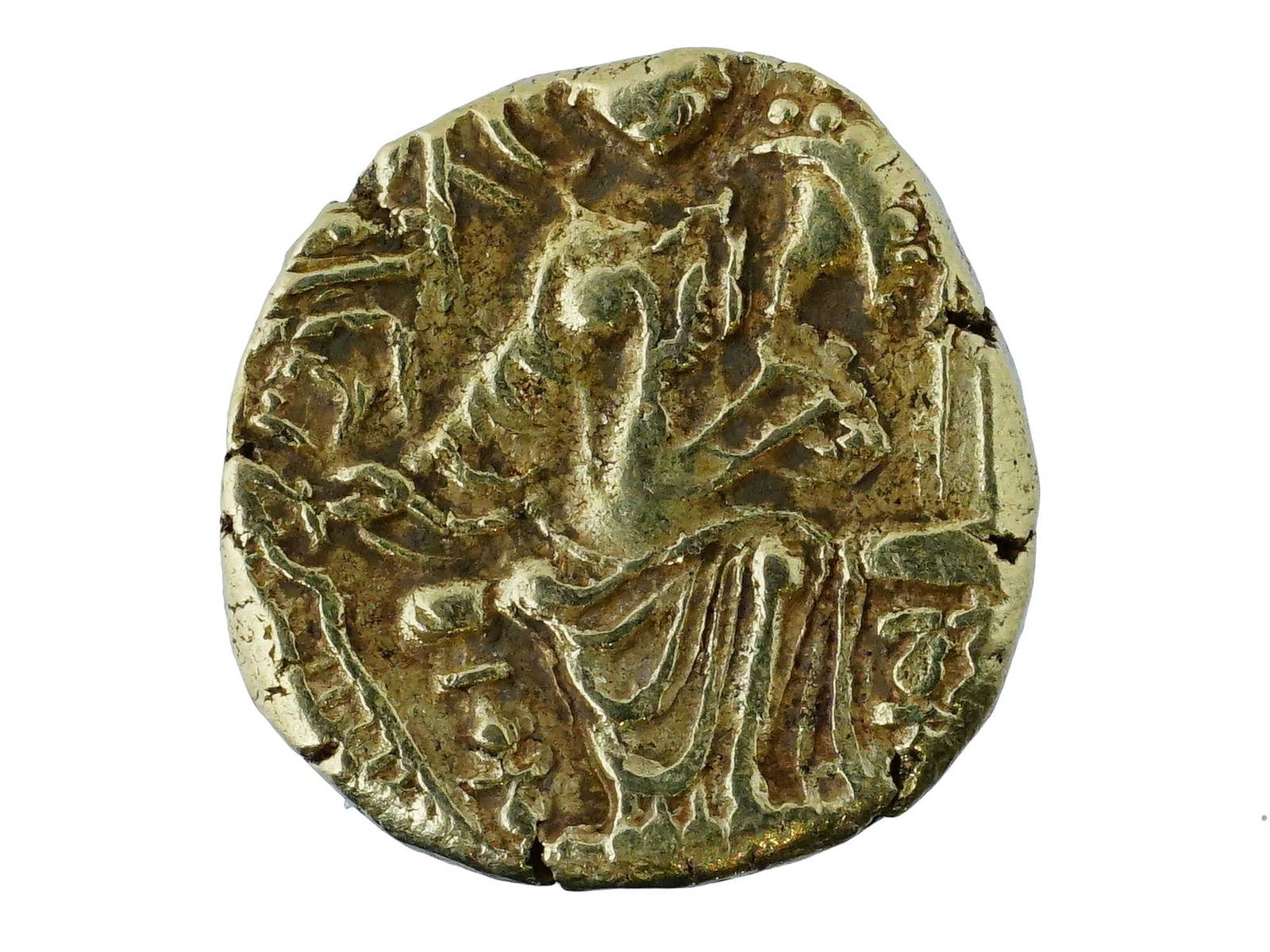 Ancient Indian Kushan Empire Gold Dinar Coin - Jul 05, 2025 | Antique ...