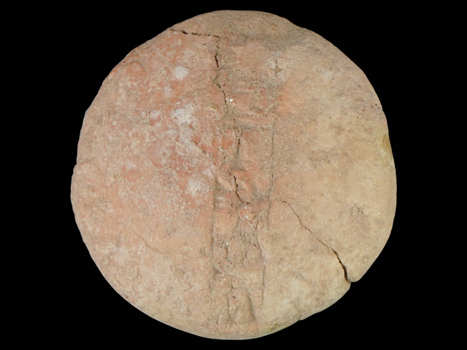 Ancient Sumerian Terracotta Record Tablet With Scripts Auction