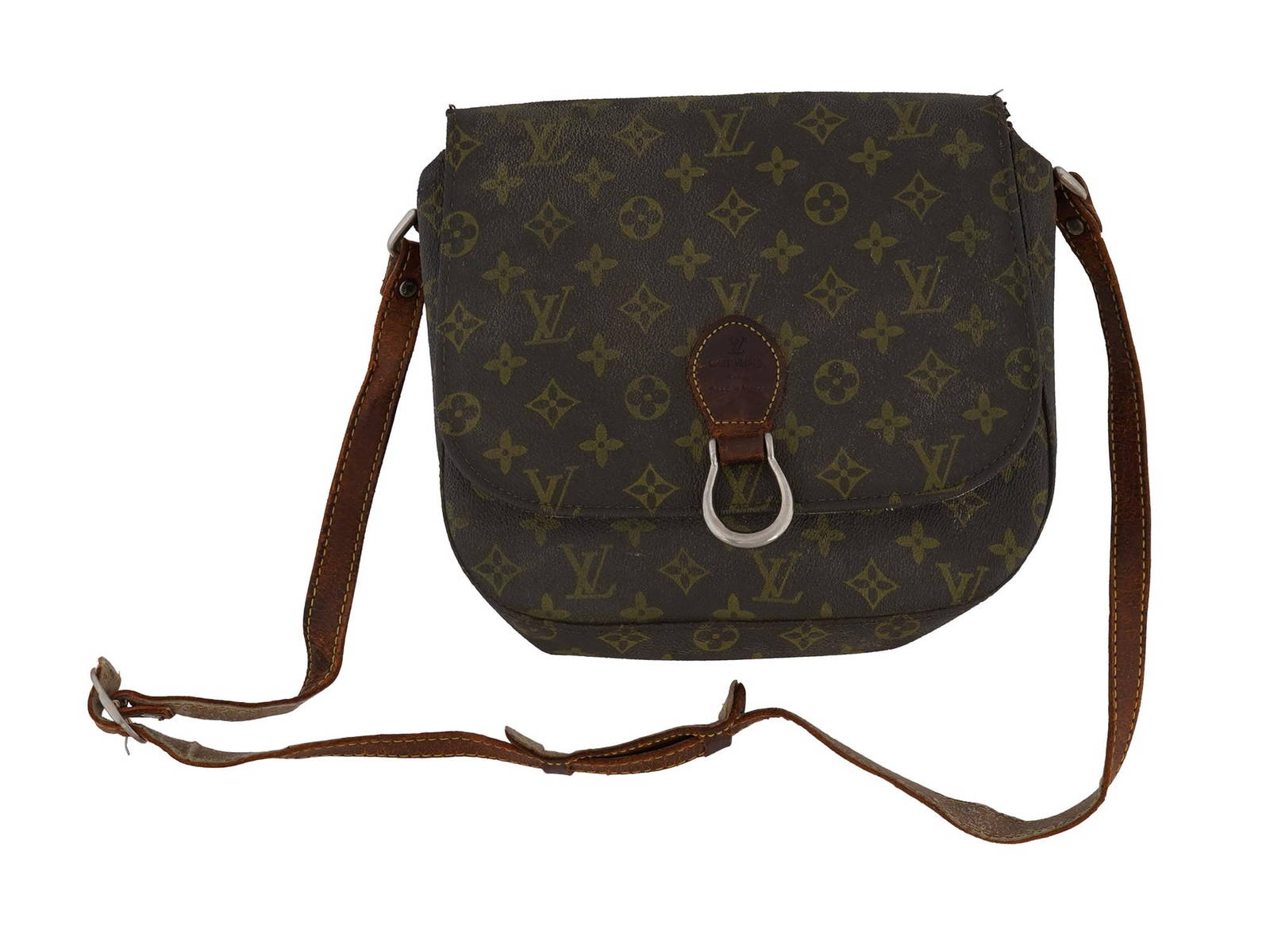 Louis Vuitton Monogram Saint Cloud Pm Shoulder Bag - Jul 26, 2025 ...