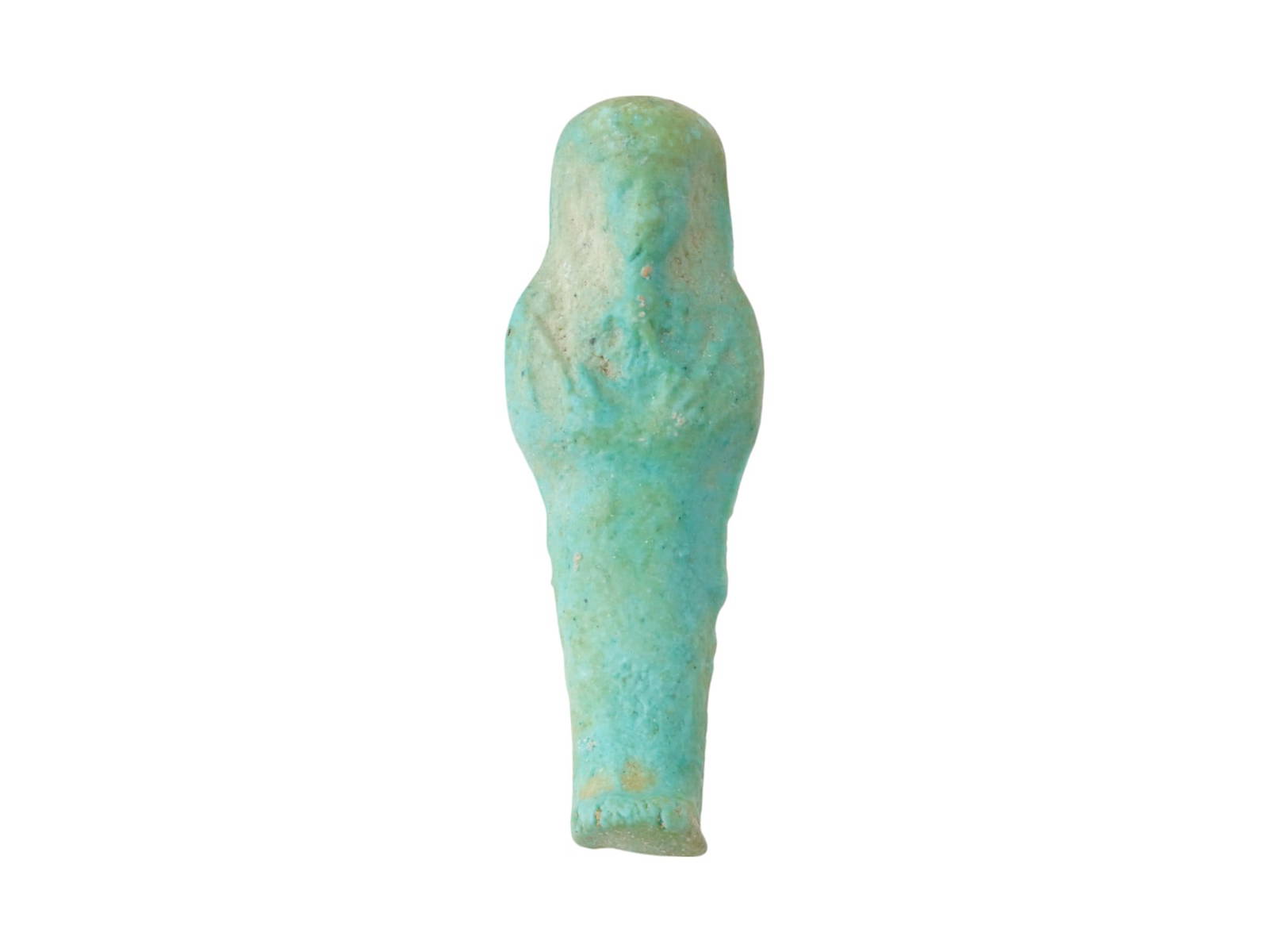 Ancient Egyptian Glazed Faience Ushabti Figurine Auction
