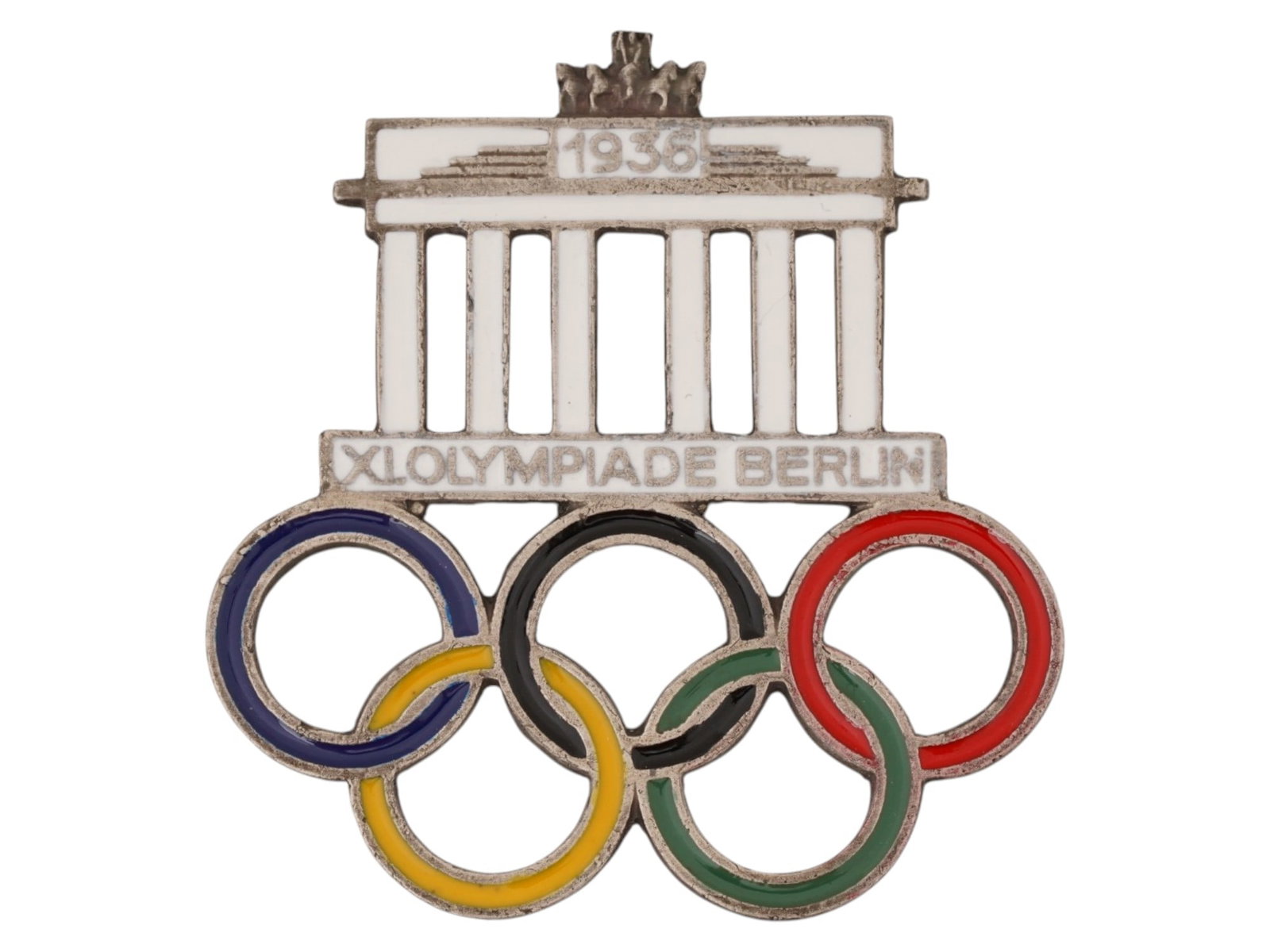 German Model 1936 Berlin Olympic Games Plaque Auction