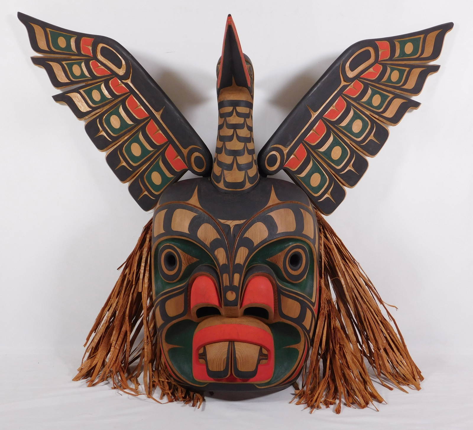 George Hunt Jr.: Man From The Bottom Of The Sea With A Loon On Head Auction