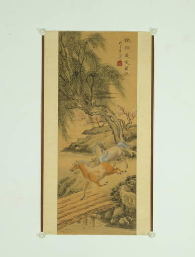 Painting By Pu Zuo : Horse