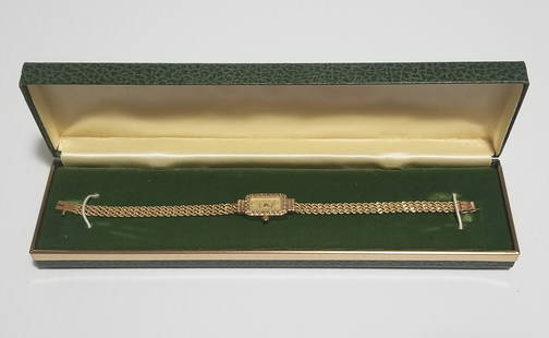 Michael Anthony 10 Kt Gold Quartz Watch