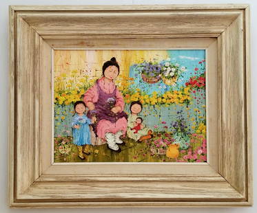 Mildred Barrett Painting