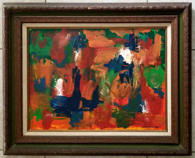 Amazing George Morrison Oil Board