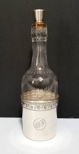 Amazing Sterling Silver Crystal Cut Decanter (#0161) on May 28, 2022 ...