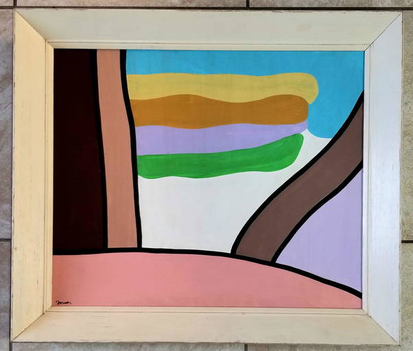 Amazing Raymond Jonson Oil Board (#0025) on Jun 25, 2022 | Amazing ...