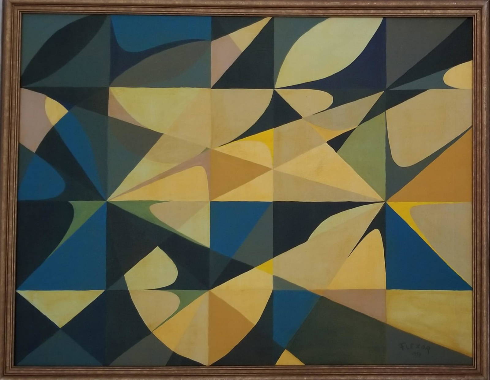 Amazing Samson Flexor Oil Canvas Auction