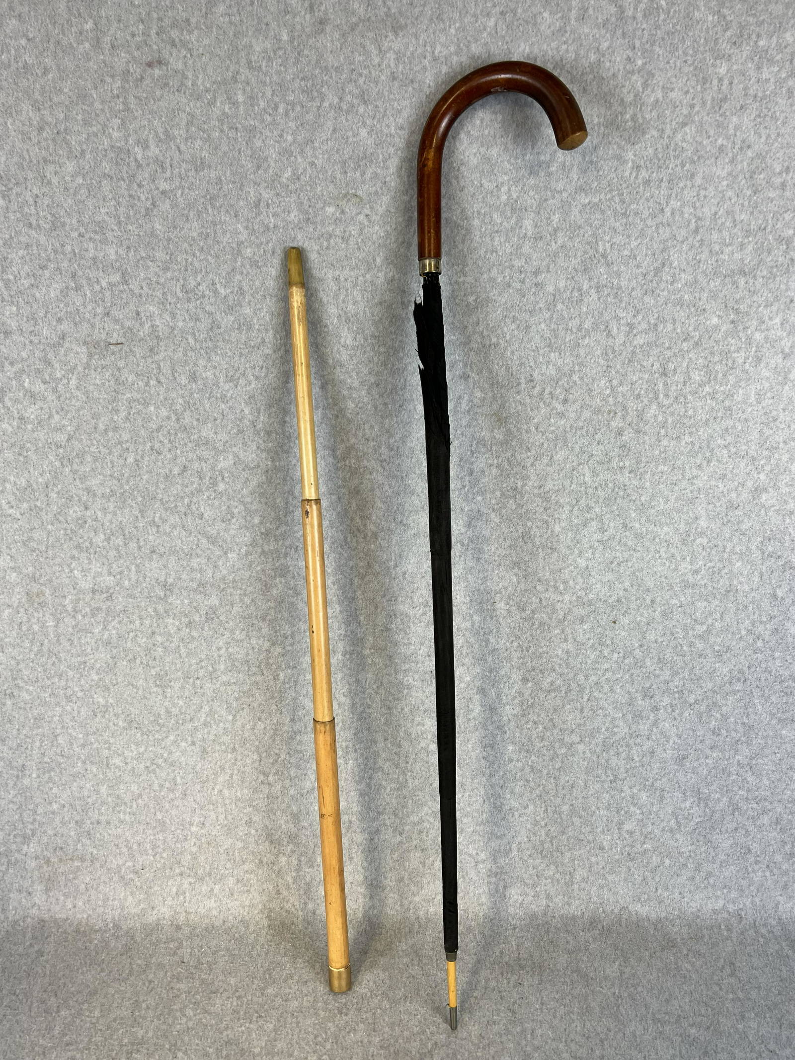 Antique Gadget Cane Umbrella Cane Auction