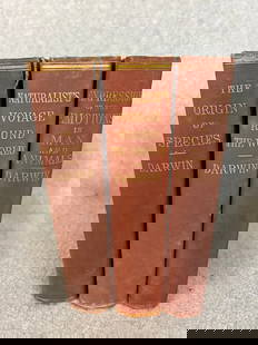 Charles Darwin: The Selected Works Of Charles Darwin Auction