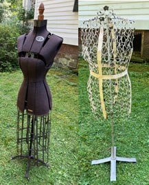 Lot 2 Vintage / Antique Dress Forms Auction