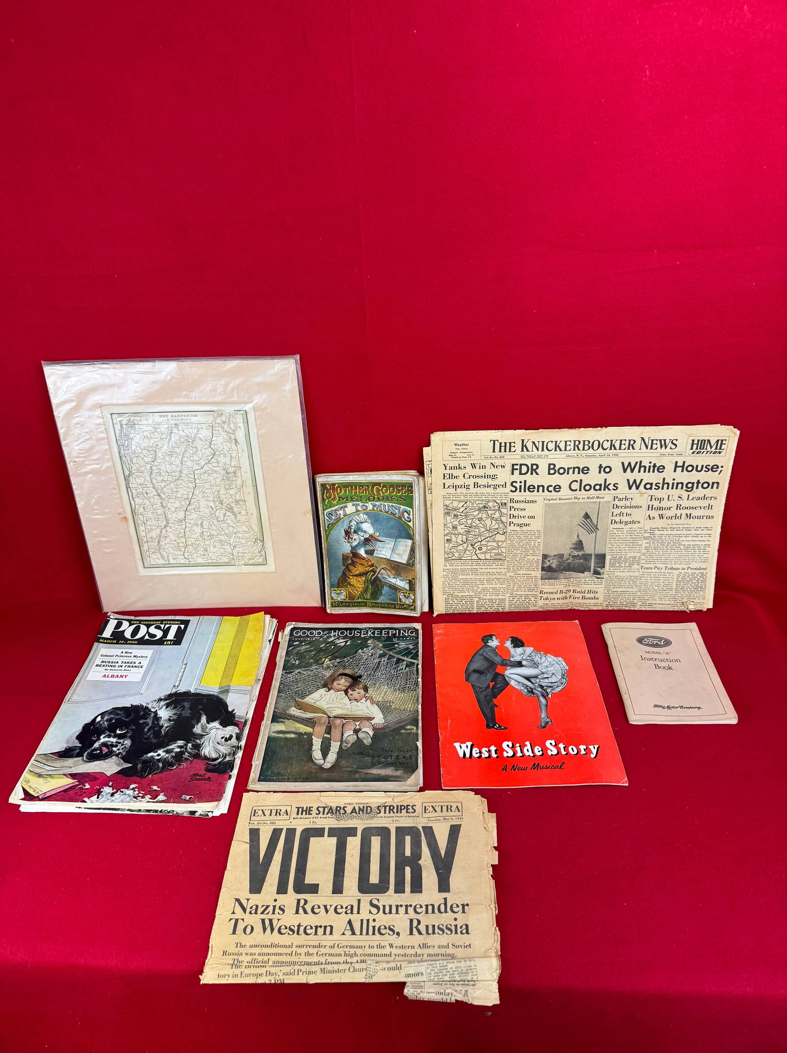 Lot Misc Ephemera Auction