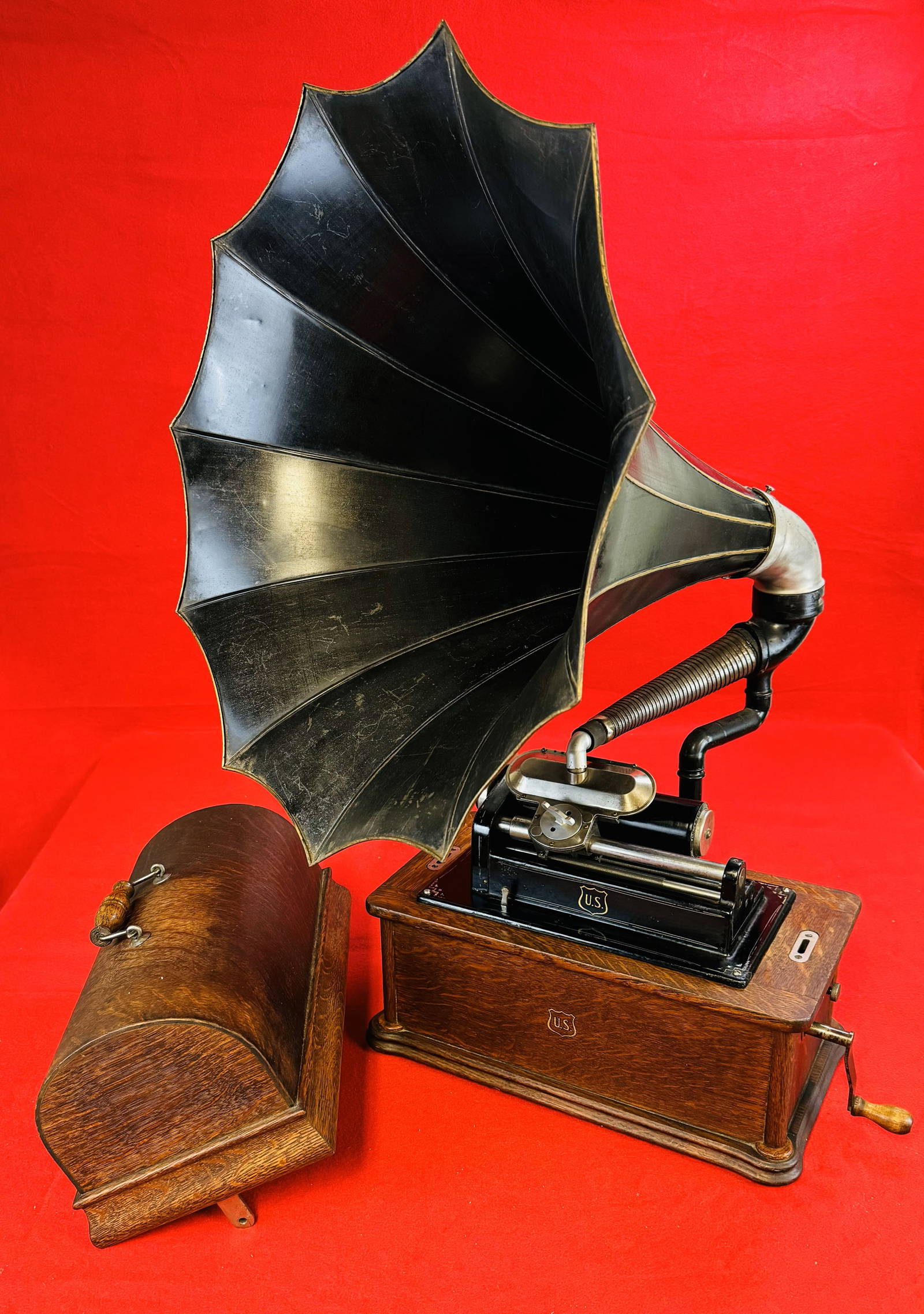 Scarce U S Banner Phonograph Circa 1910-1913 Auction
