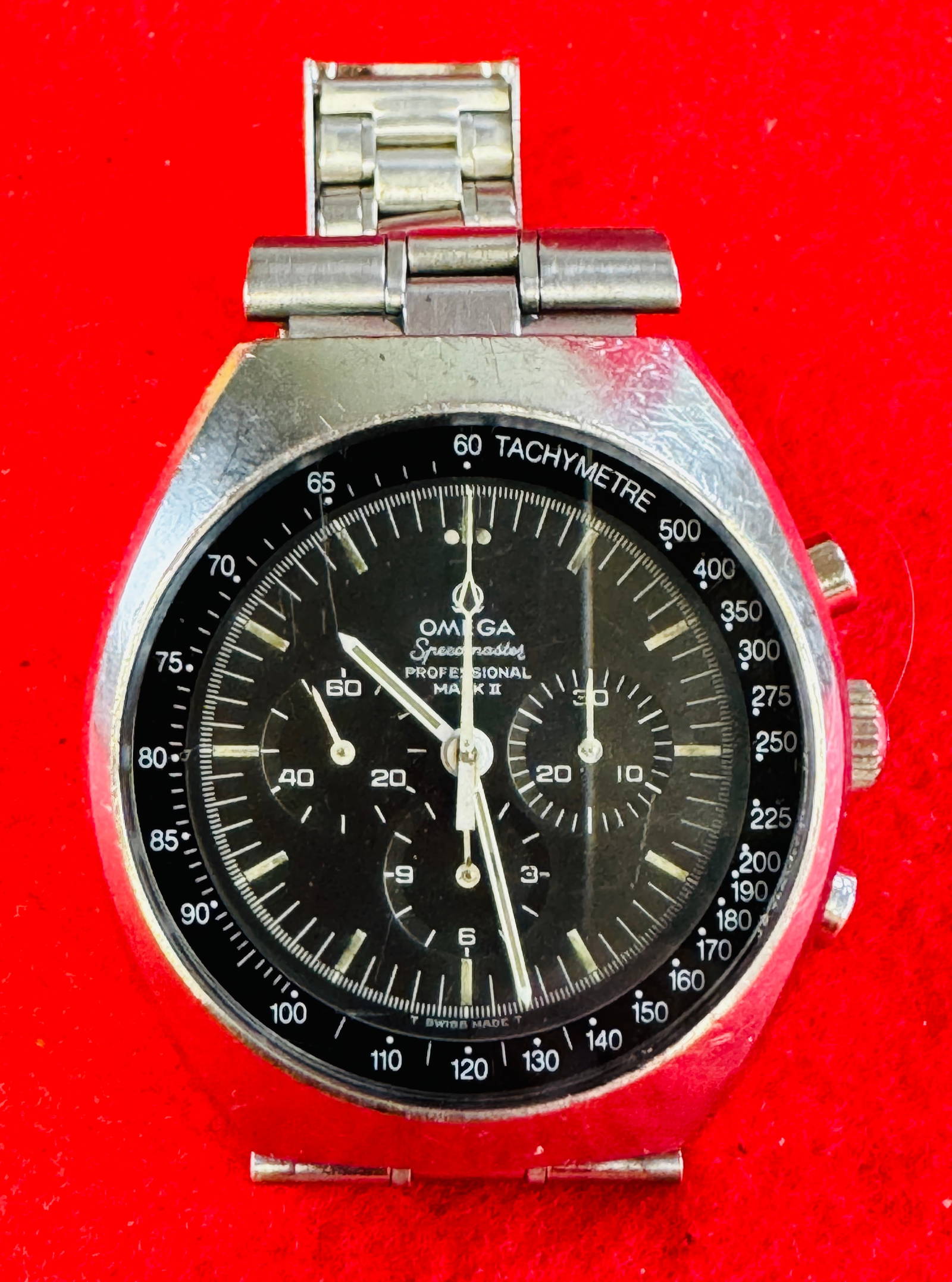 1970 Omega Speedmaster Prof. Mark 11 Wristwatch Auction