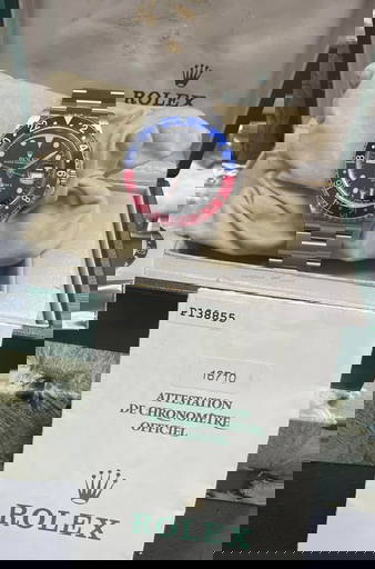 Rolex 'coke' Full Set Comes With Box & Papers