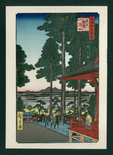 Ando Hiroshige: Oji Inari Shrine - Feb 13, 2022 | Arches Royalty ...