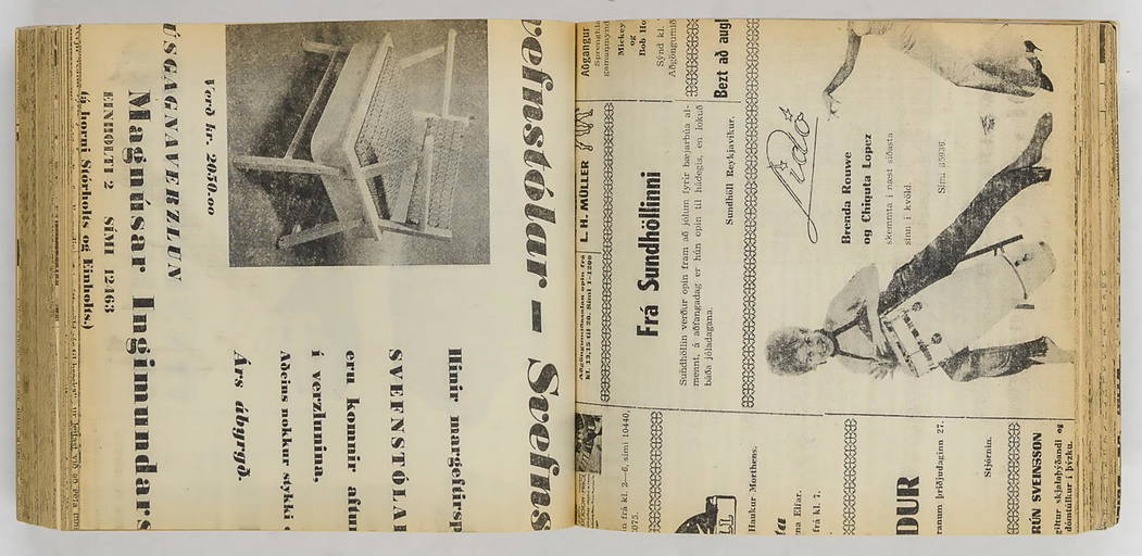 Roth, Dieter. Bok 3a. Reykjavik, Forlag Ed, 1961. Ca. 300 Bl. Aus ...