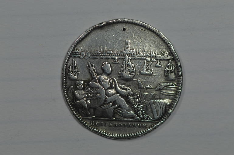 Netherlands, Rotterdam. Silver Meda
