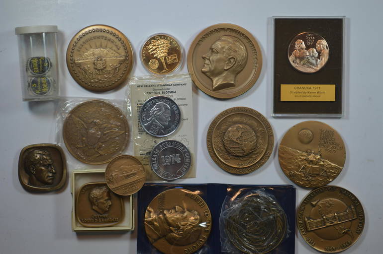 A Decent Size And Very Worthwhile Token And Medal Stash.