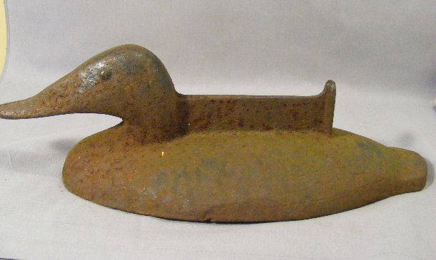 137M: Cast iron duck boot scraper, surface rust and wea - Mar 27, 2012 ...