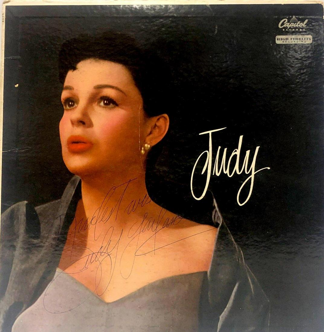 Signed Judy Garland "judy" Album