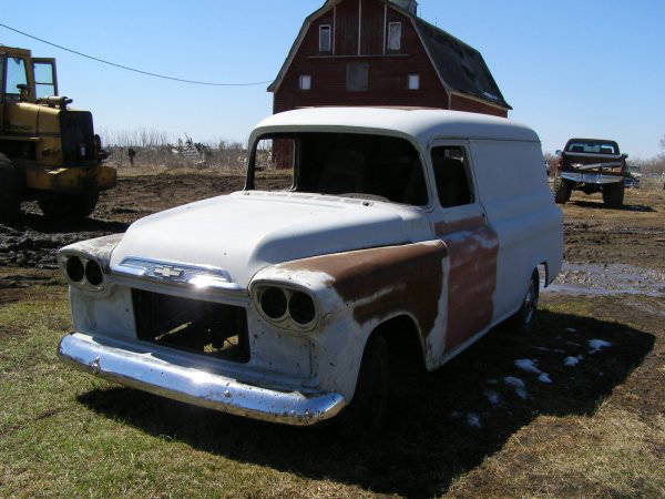 1958 Chevrolet Suburban Panel Truck