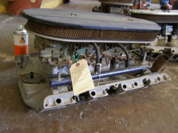 12L: Ford Tri-Power for 427 or FE block