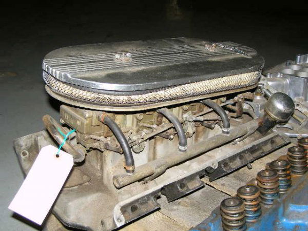 28L: Ford 390 Tri-Power Set Up. - Jul 27, 2007 | VanDerBrink Auctions in MN
