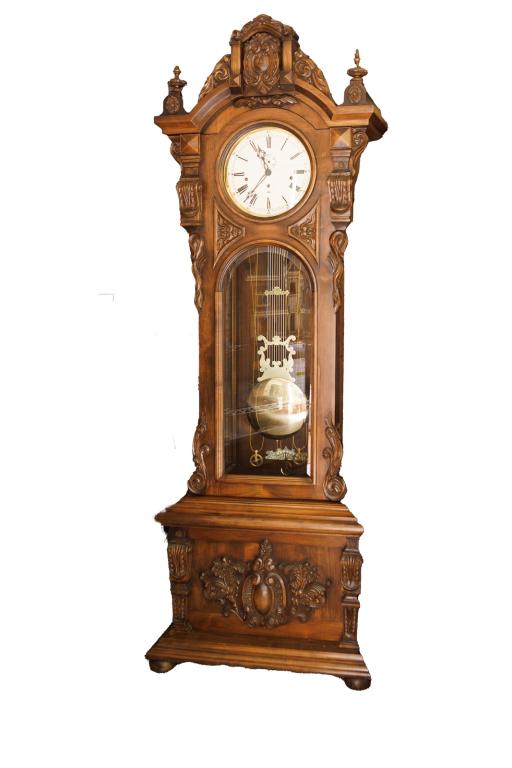 Grandfather Clock By Gazo Family Clock Factory.
