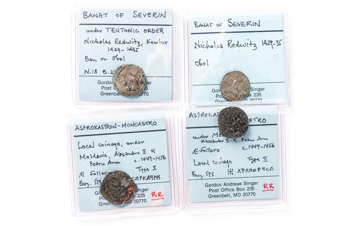 World Coins And Currency: Group Of Medieval Coins. Auction