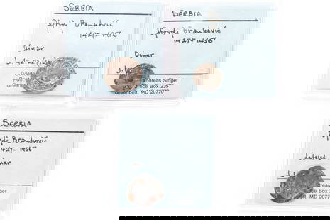 World Coins And Currency: Group Of Medieval Coins. Auction