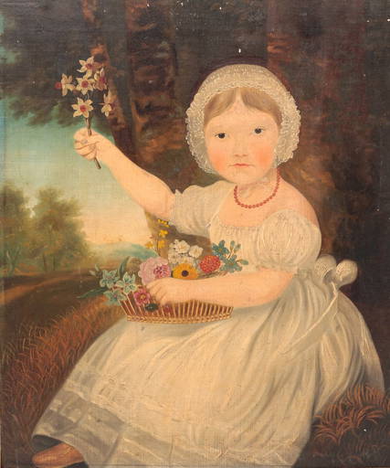 Portrait Of Martha Stacy Hatfield.