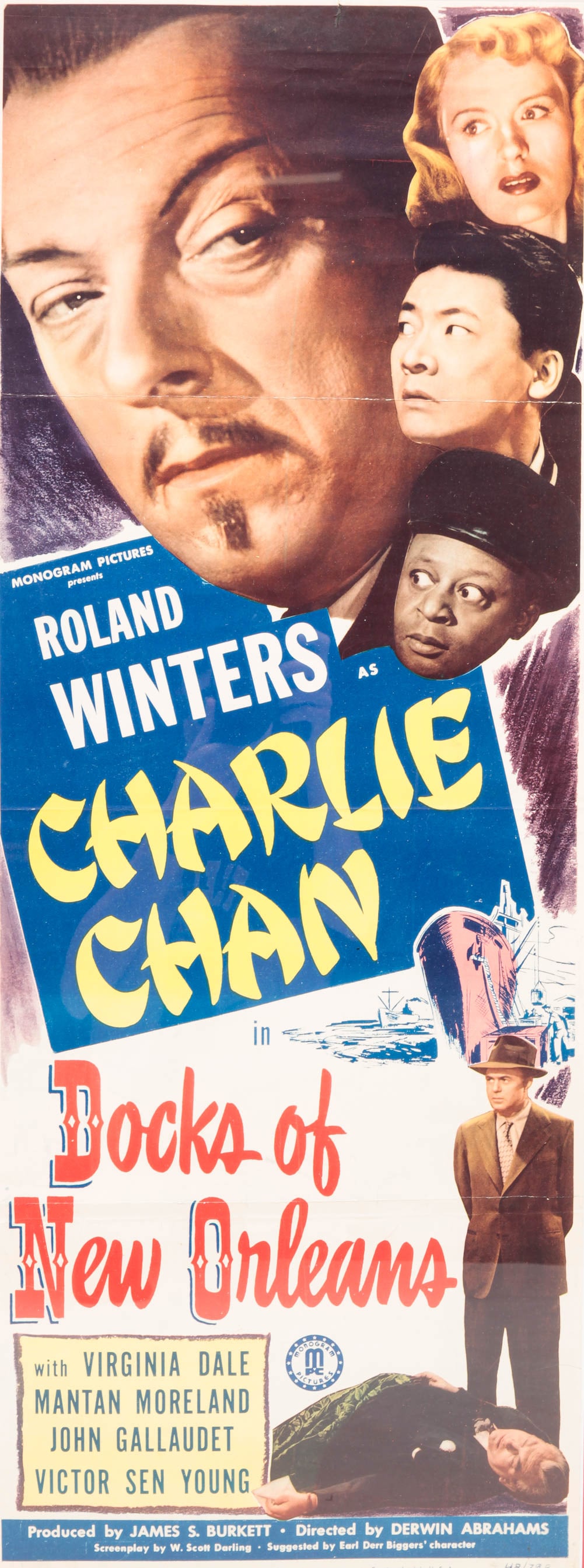 Charlie Chan Movie Poster. Auction