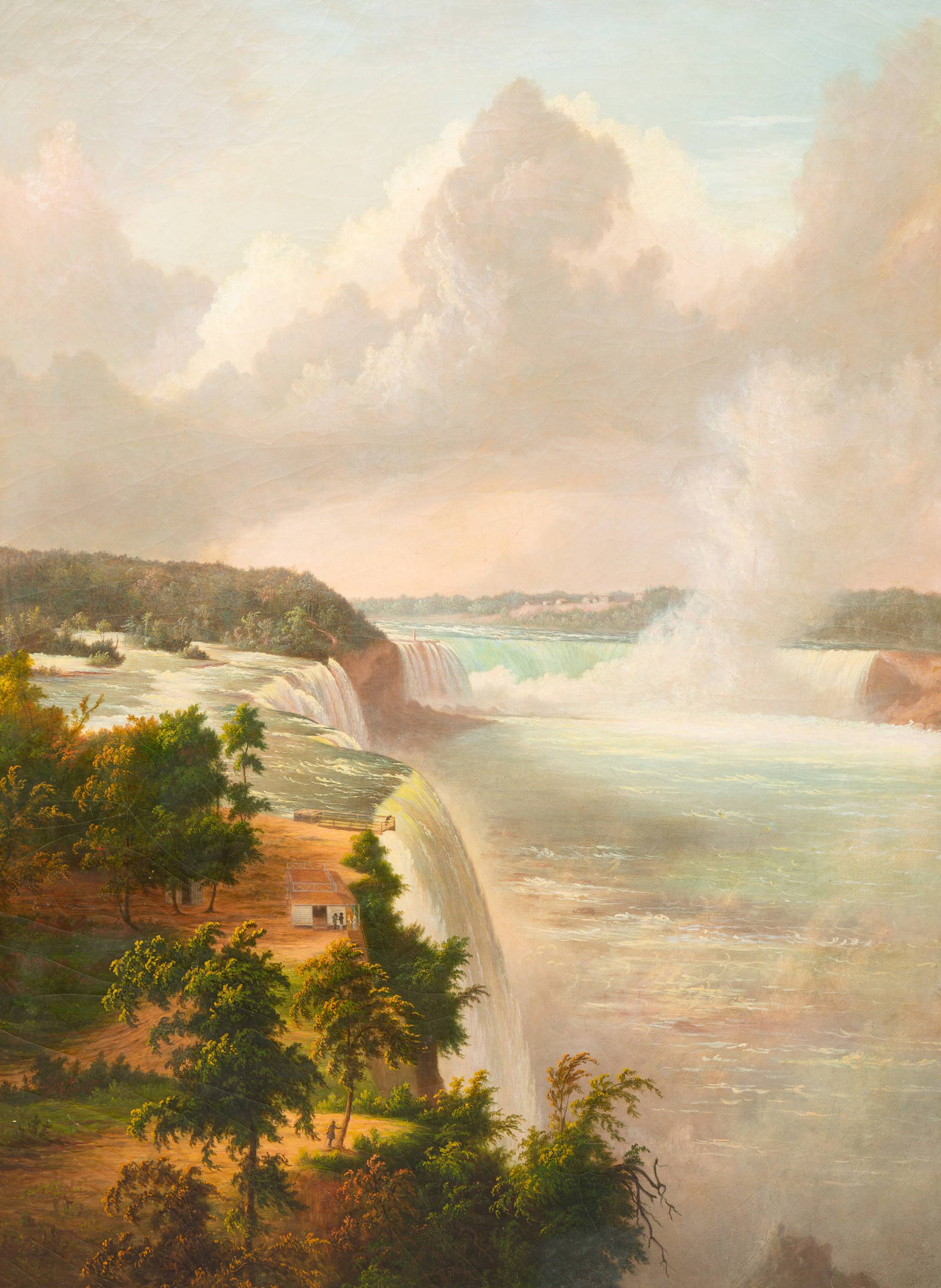 Godfrey Nicholas Frankenstein (1820-1873) "niagara Falls". Auction